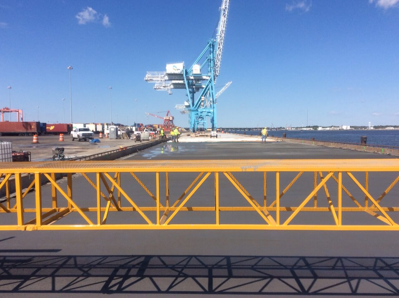 NCSPA CRANE RAIL EXTENSION - Precon Marine